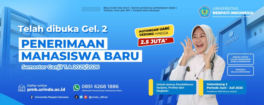 INFO Penerimaan Mahasiswa Baru Semester Ganjil T.A 2025/2026 URINDO ...
